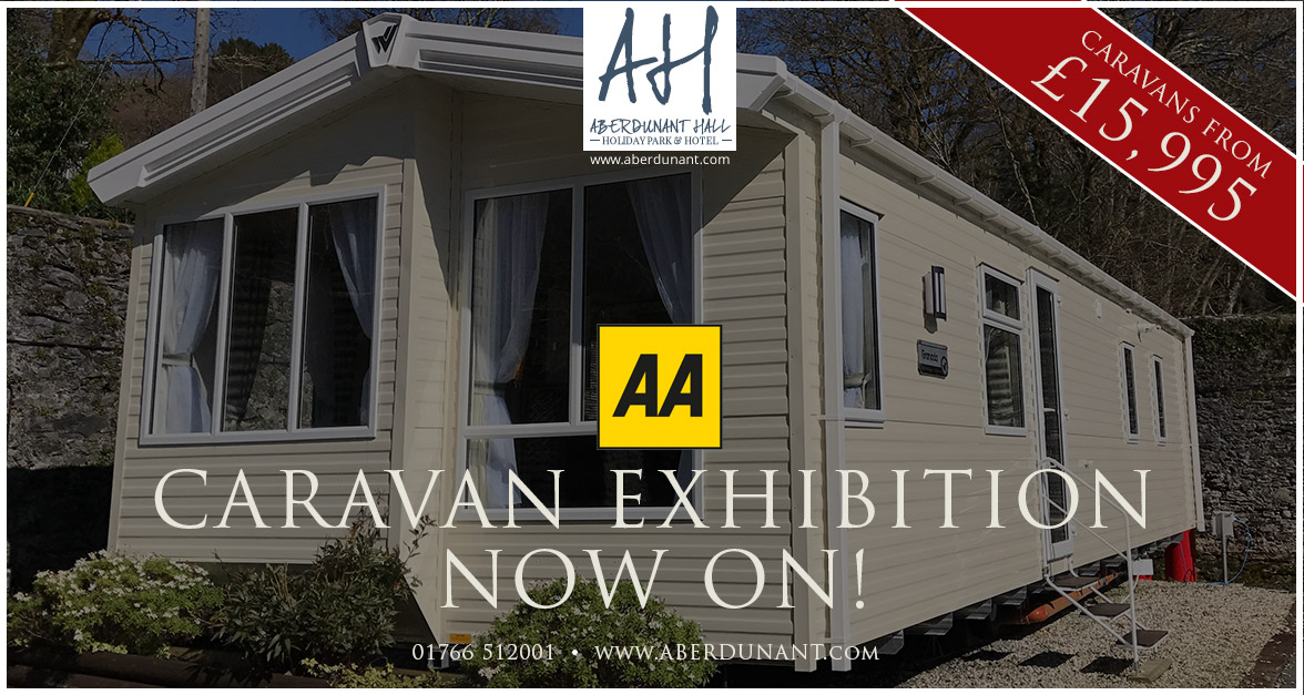 Now On: AA Caravan Exhibition in Porthmadog, North Wales
